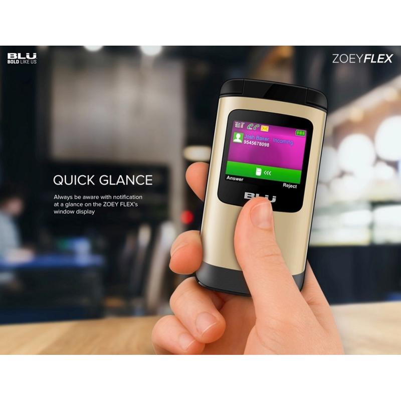 Celular Blu Zoey FLEX Z132 Dual Sim 1.8" White (Rádio FM com antena ...