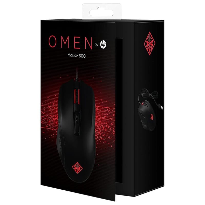 Mouse Gaming HP Omen 600 USB com Fio - Preto - Cellshop Digital ...