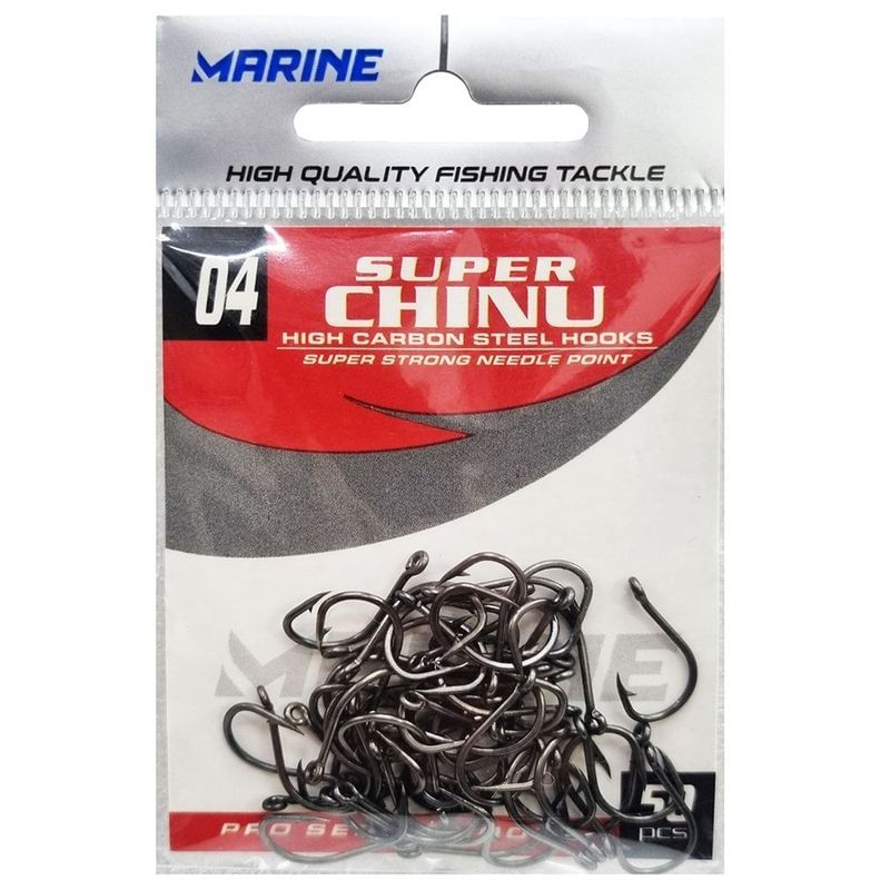 Anzol Marine Sports Super Chinu Black 04 com 50 pçs - Cellshop Digital ...