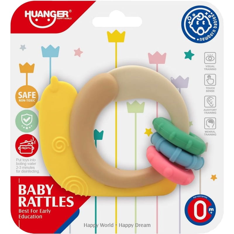 Baby Rattles Huanger - HE0103-E - Cellshop Digital - Importados Paraguai