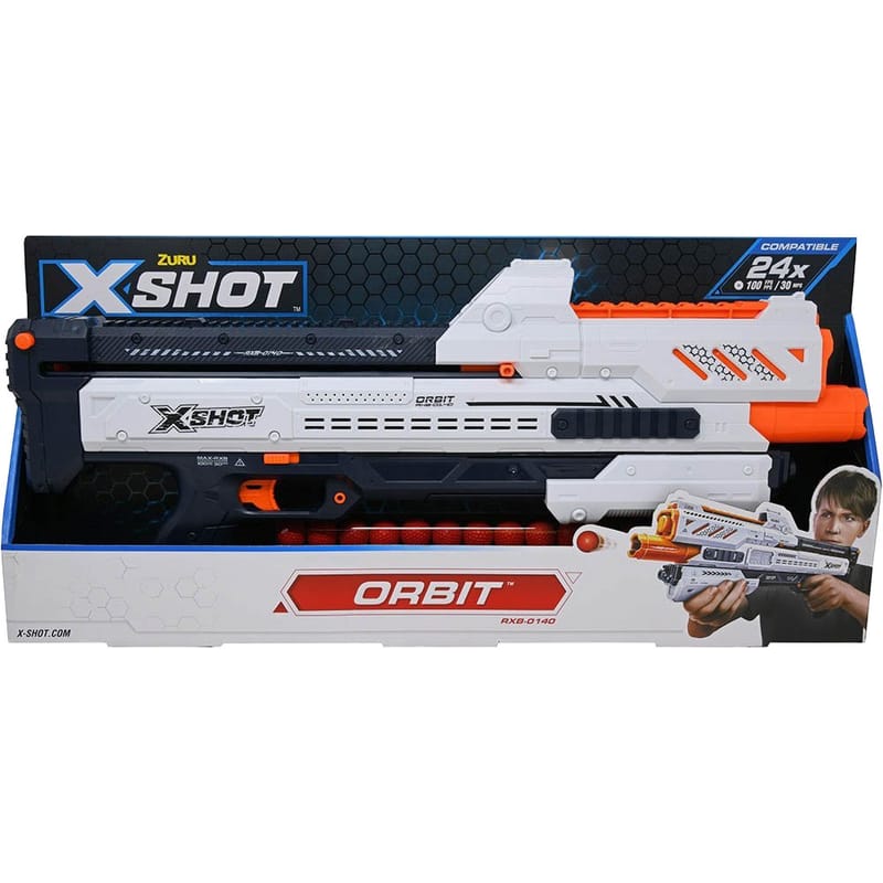 Lançador X-Shot Orbit Chaos Zuru - 36281 - Cellshop Digital ...