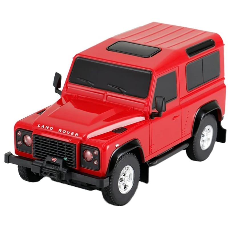 Land Rover Defender Escala (1/24) RC 2.4 GHz Rastar 78500 Red ...