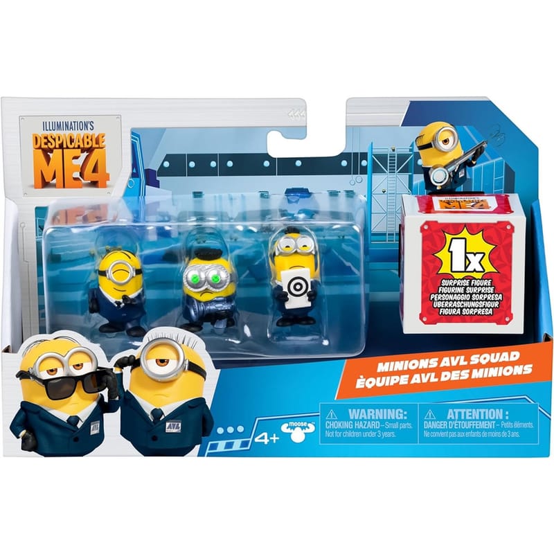 Minions Avl Squad Illumination's Despicable ME4 Moose - 59295 ...
