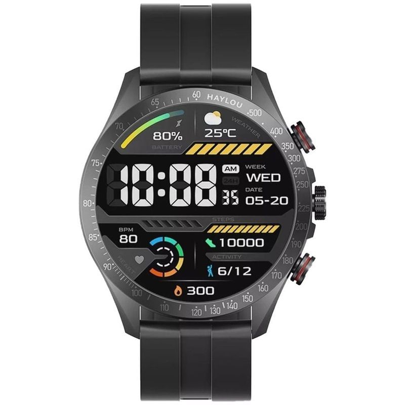 Relógio Smartwatch Haylou Solar Pro LS18 - Black - Cellshop Digital ...