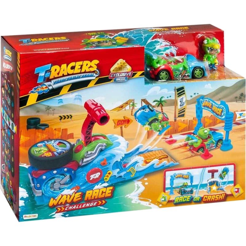 T-Racers Challenge Wave Race Magic Box - Cellshop Digital - Importados Paraguai
