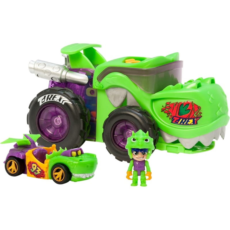 T-Racers Mega Wheels T-Rex Magic Box - Cellshop Digital - Importados Paraguai