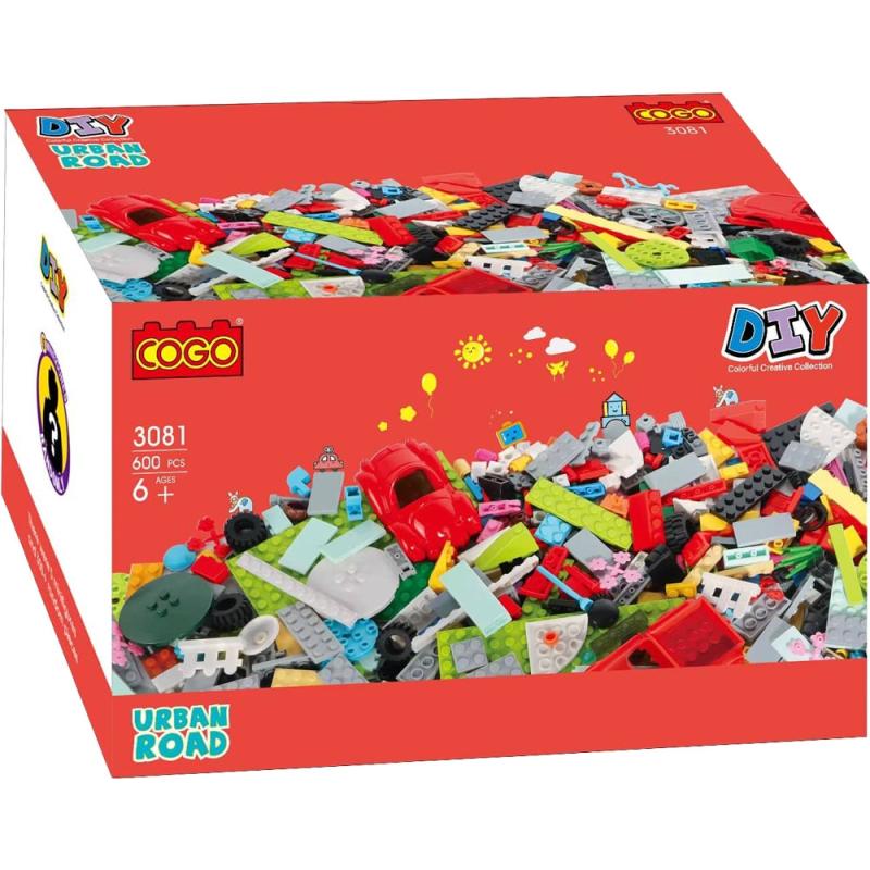 Cogo Urban Road - 3081 (600 Pcs) - Cellshop Digital - Importados Paraguai