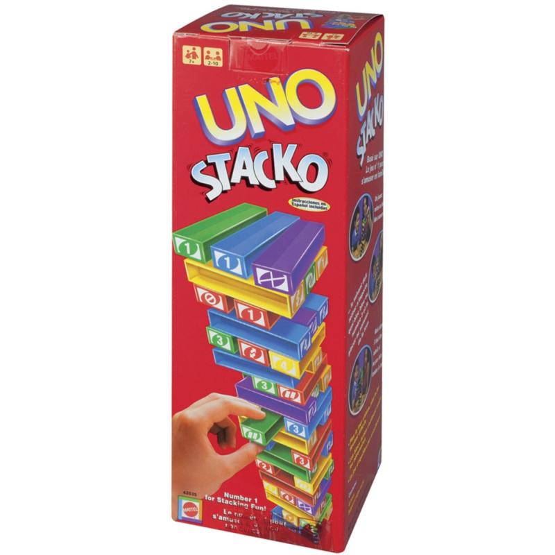 Jogo Mattel Stacko Uno 43535 - Cellshop Digital - Importados Paraguai