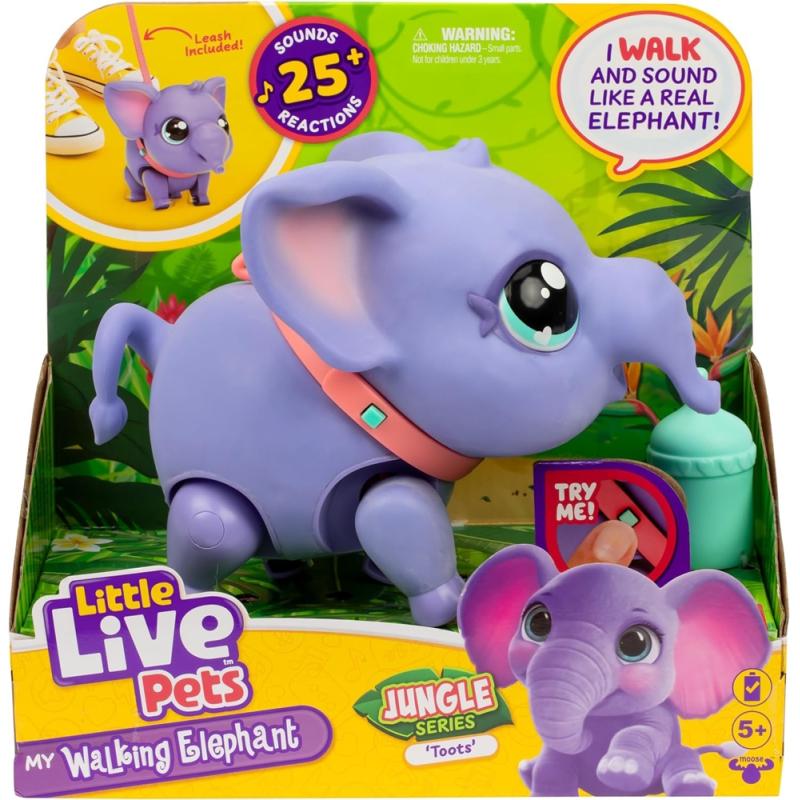 Little Live Pets My Walking Elephant Moose - Cellshop Digital ...