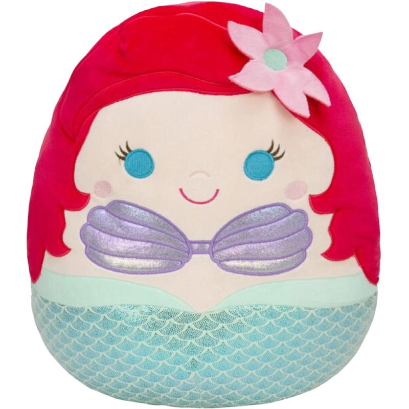 Pelúcia Ariel Disney Princess Squishmallows Jazwares - SQDI00504 ...