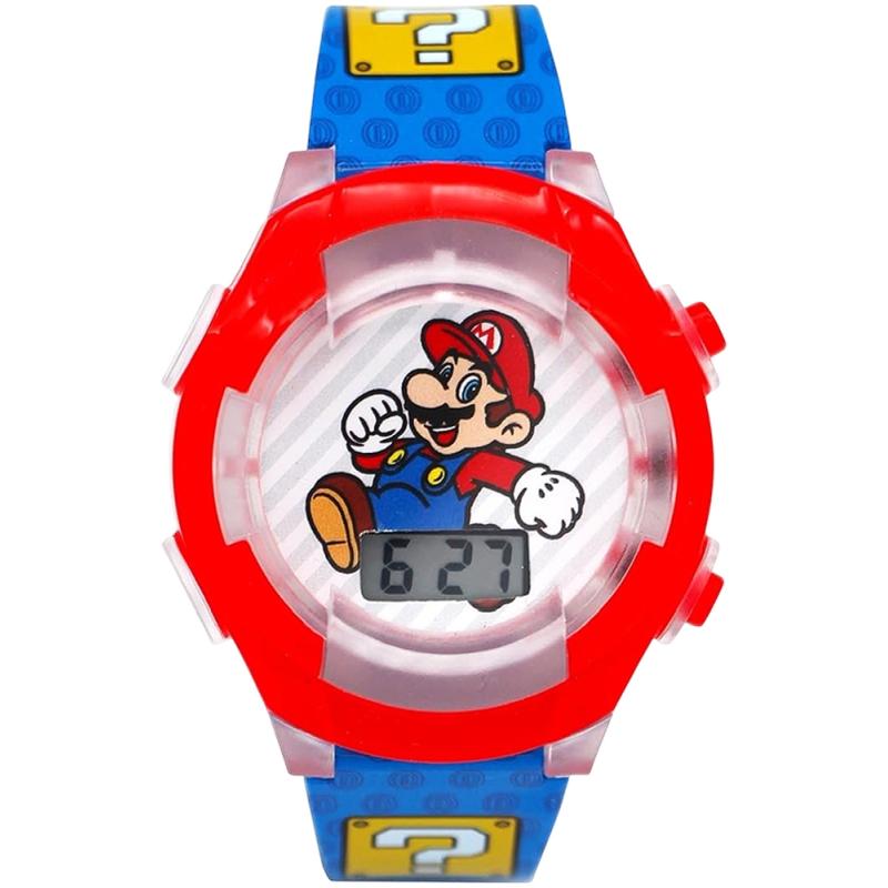 Relógio Digital Super Mario Flashing LCD Watch - GSM4198BOI - Cellshop ...